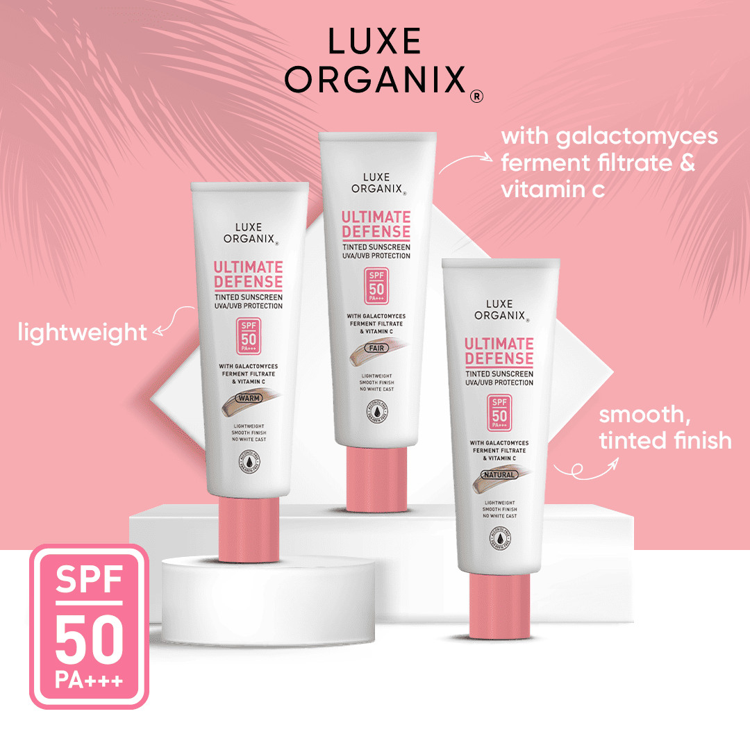 Luxe Organix Ultimate Defense Tinted Sunscreen Review - Pretty Me ...